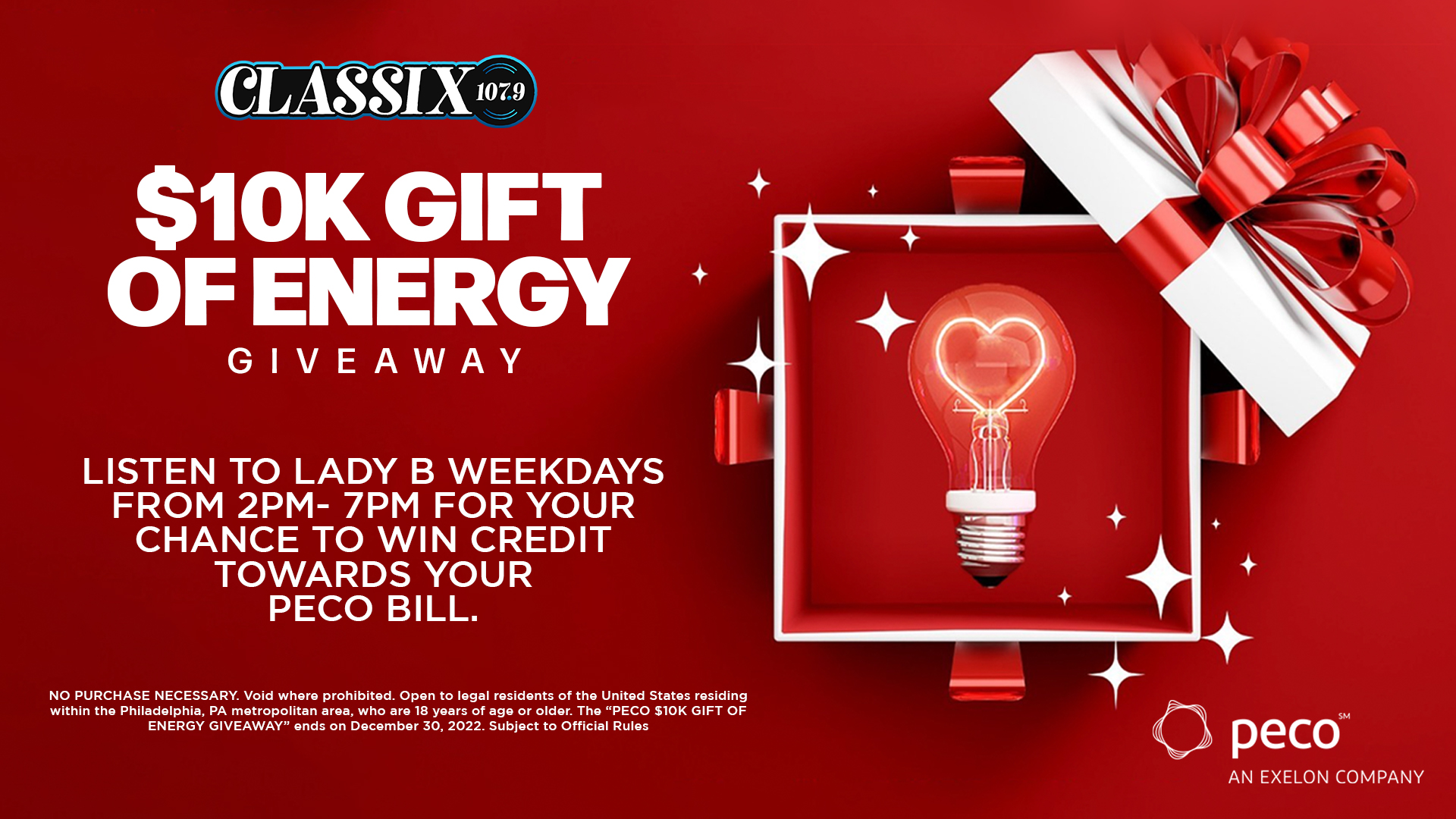PECO Gives $10K Gift of Energy [Listen to Lady B!]